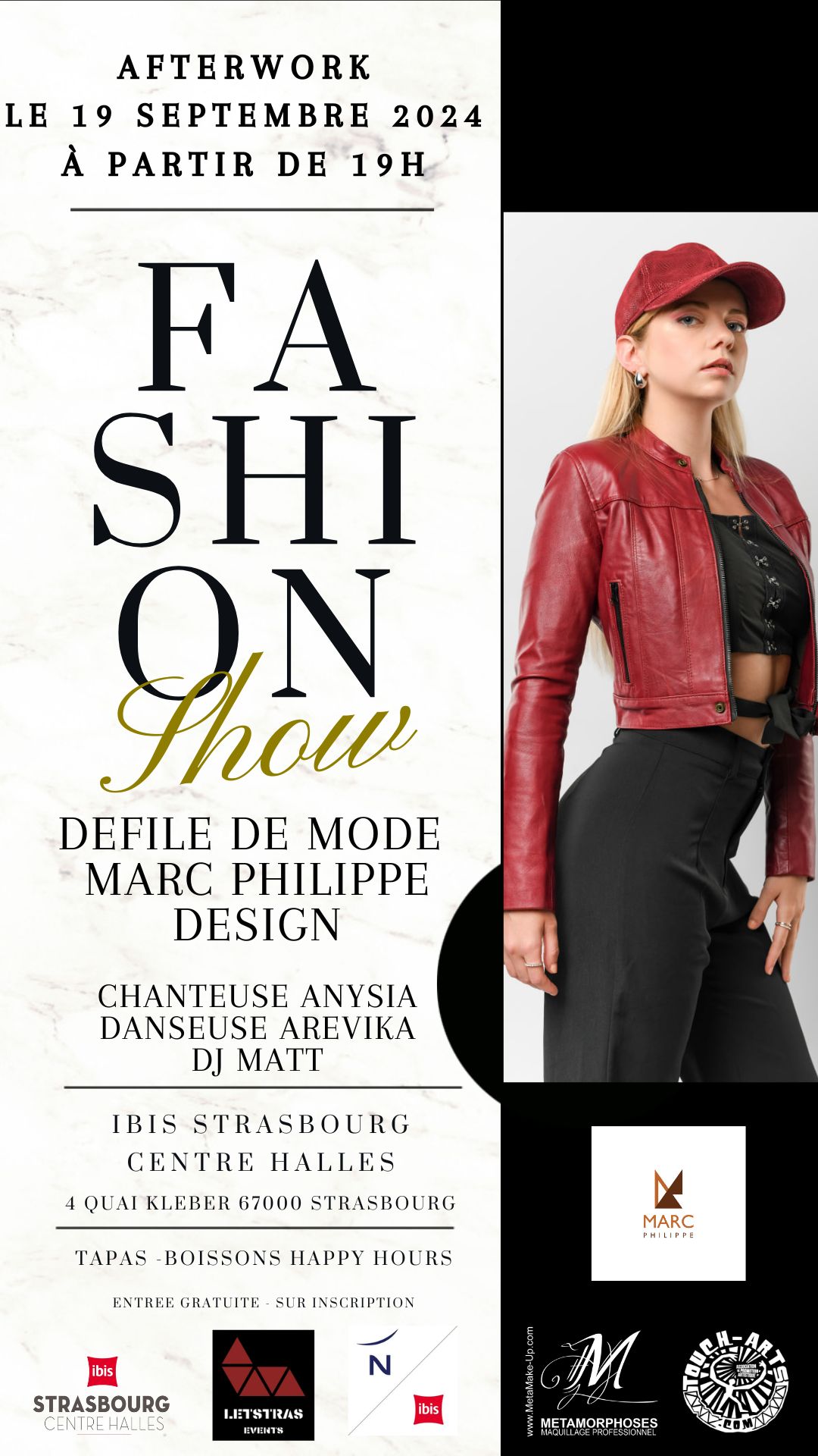 Fashion show Marc Philippe Design – Ibis - LetStras